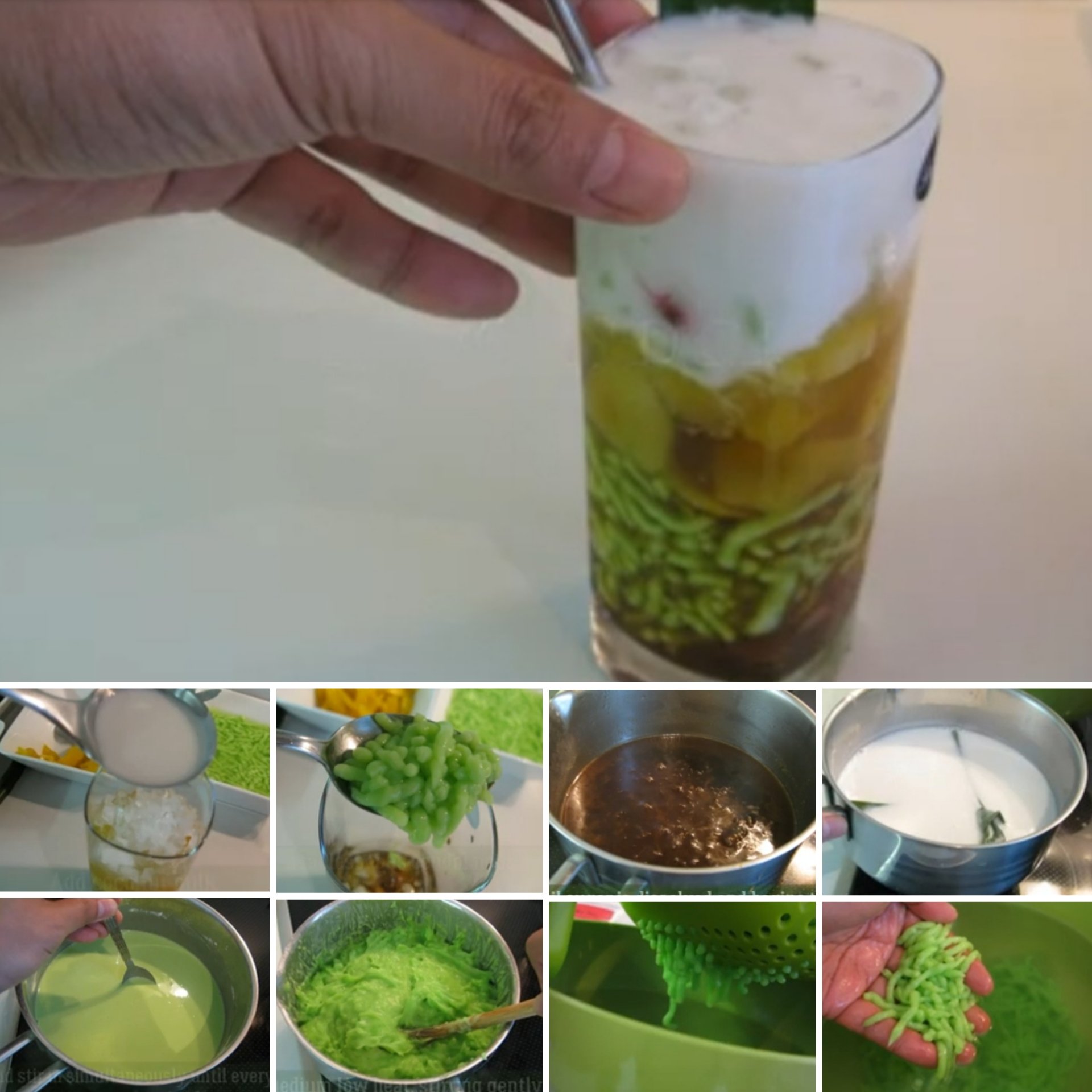 ALL SWEET AND DELICIOUS: Es Cendol recipe